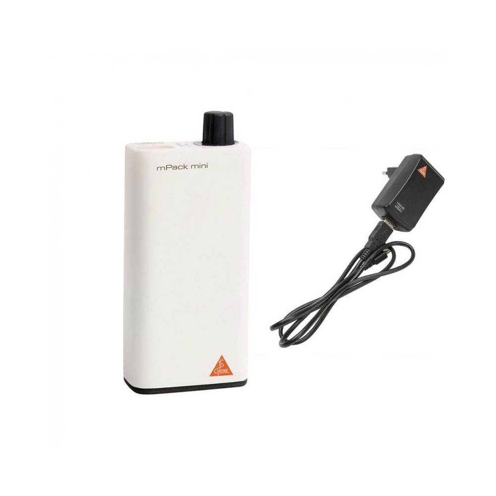 HEINE LED LoupeLight 2 with mPack mini and E4-USB plug-in transformer