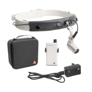HEINE LED MicroLight 2 on Headband with mPack mini
