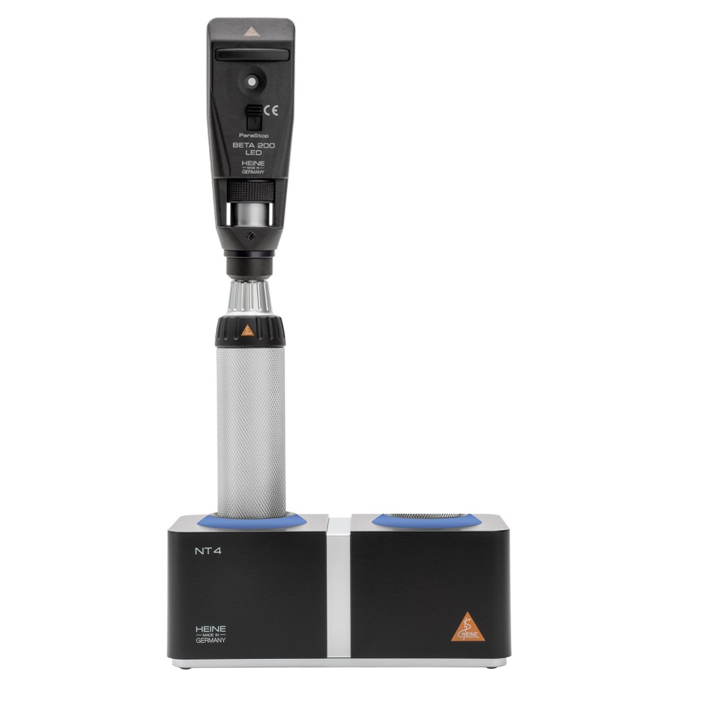 HEINE BETA 200 LED Retinoscope Set with table charger