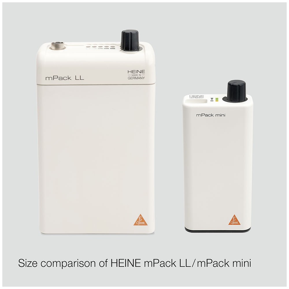 HEINE mPack mini with plug-in charger